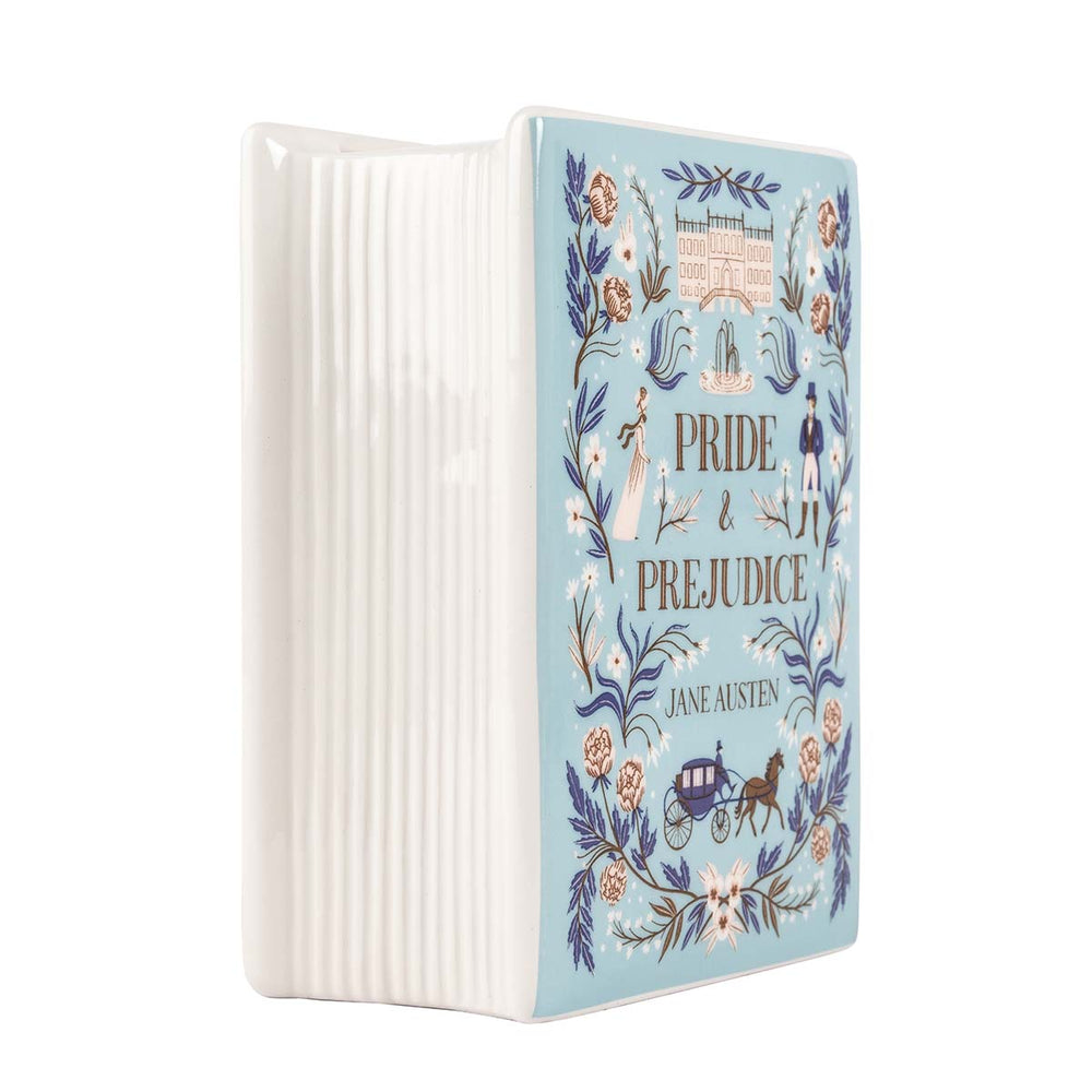 Pride and Prejudice Mini Ceramic Vase - Jane Austen Gifts