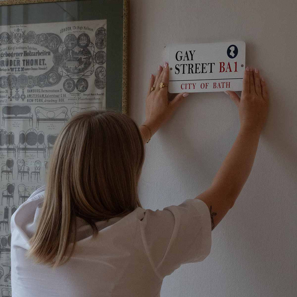 Jane Austen Gay Street Sign - Jane Austen Gifts