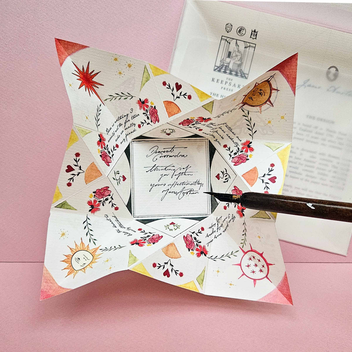 Love Tokens - Regency Letter Writing Set - Jane Austen Gifts