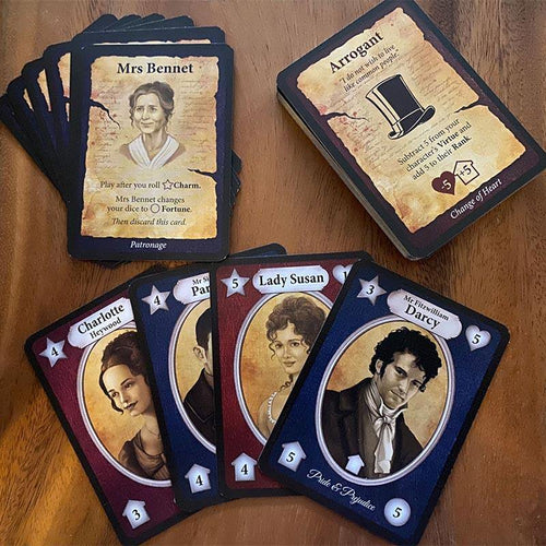 Jane Austen's Revenge - A Matchmaker Card Game Expansion - Jane Austen ...