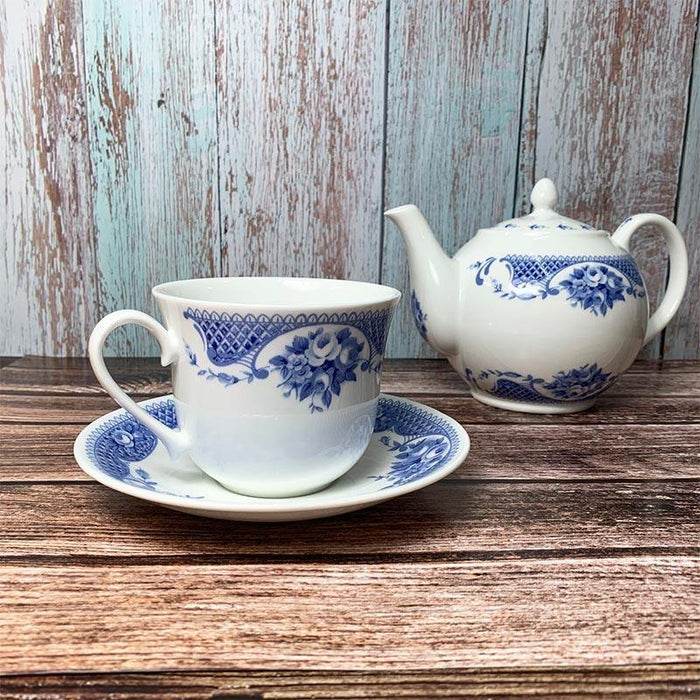Bone China Teacup and Saucer (Extra Large) - Jane Austen Netherfield ...