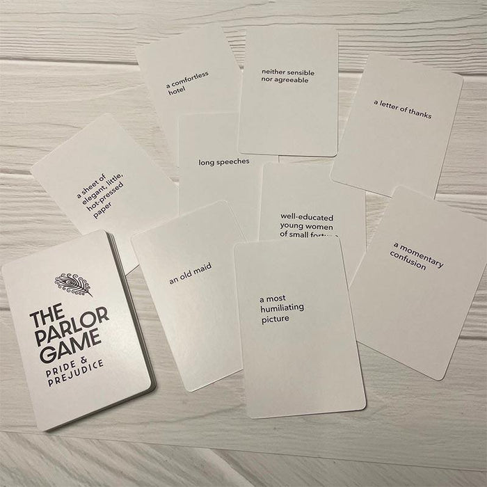 Pride and Prejudice: The Parlor Game - Jane Austen Gifts