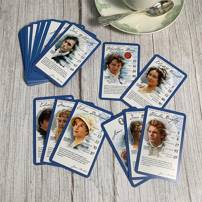 Jane Austen Top Trumps - Jane Austen Gifts