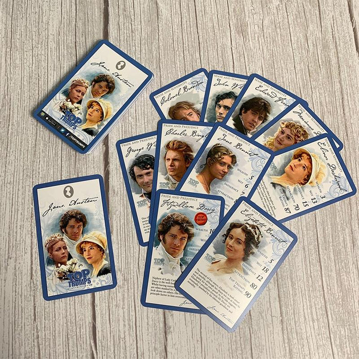 Jane Austen Top Trumps - Jane Austen Gifts